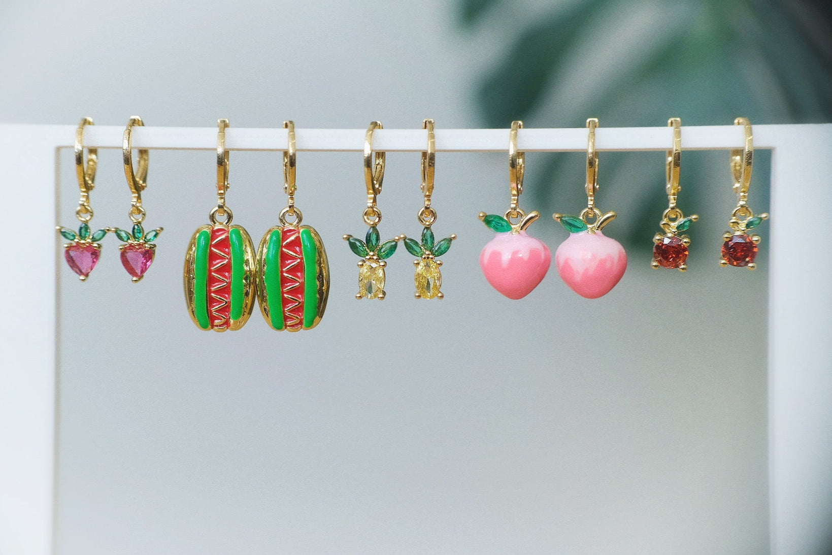 Cute Food Hoops – Crescent Rose Craft